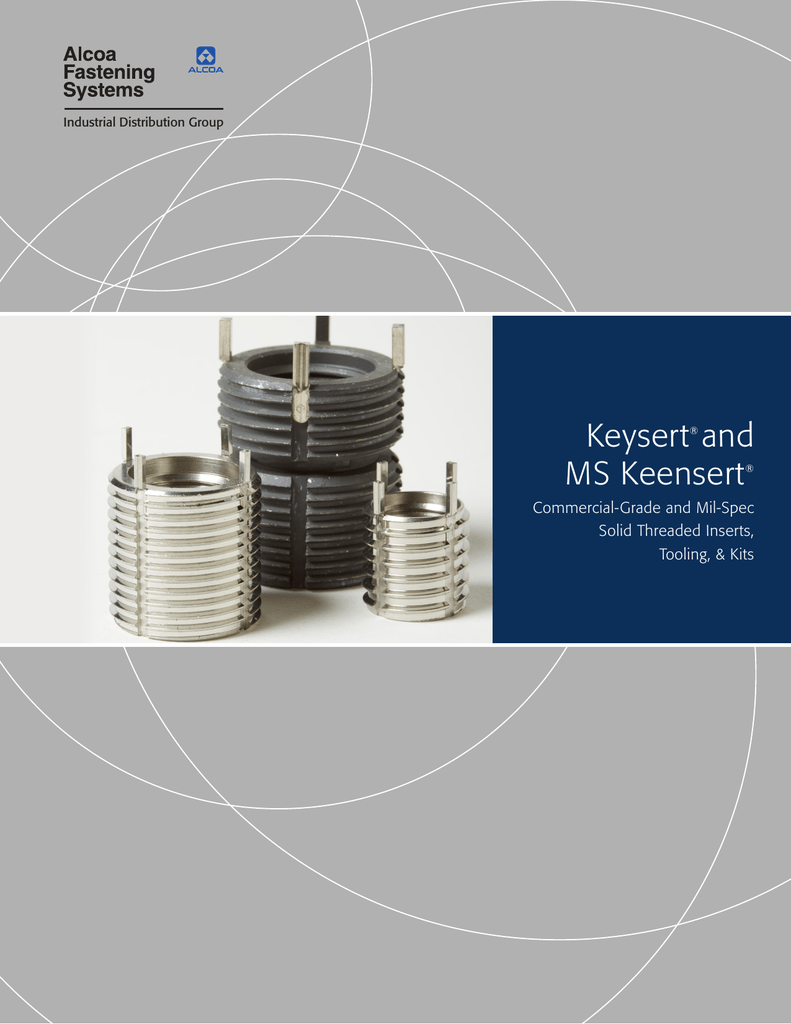 Keensert Drill And Tap Chart Lamer